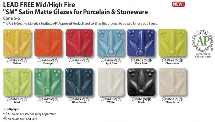 Amaco Glazes: Discover and Buy Amaco Glazes - The Ceramic School