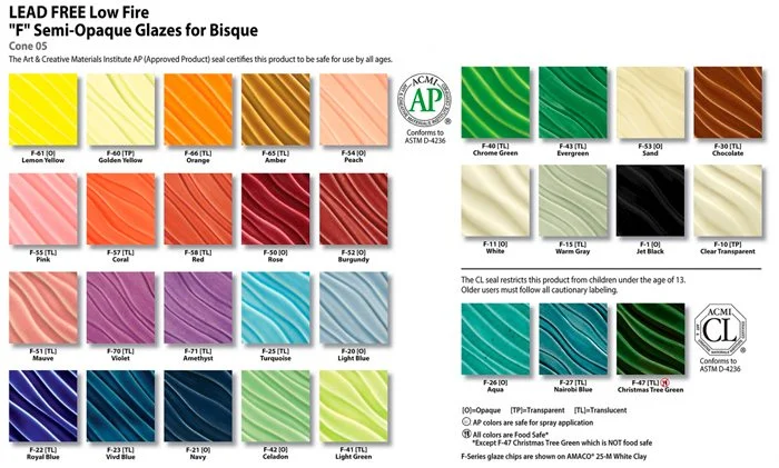 Amaco Glazes: Discover and Buy Amaco Glazes - The Ceramic School