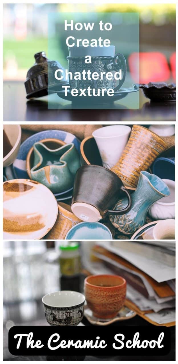 Chattered Textures: How to Create a Chattered Texture - The Ceramic School